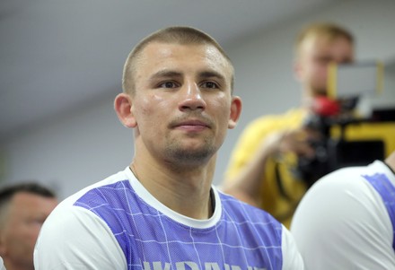 Boxing team of Ukraine at Tokyo 2020 Olympics, Kyiv - 15 Jul 2021 Stock ...