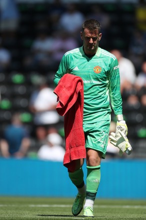 Manchester United Goalkeeper Tom Heaton Editorial Stock Photo - Stock ...