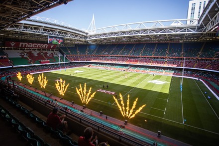 General View Principality Stadium Teams Run Editorial Stock Photo ...