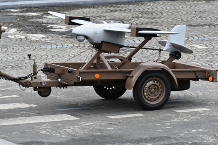 Drone Spy Ranger During Military Vehicles Editorial Stock Photo - Stock ...