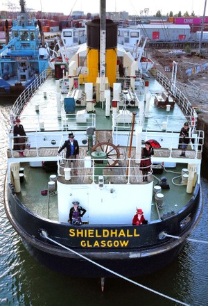 Members Hats Aboard Ss Shieldhall Berth Editorial Stock Photo - Stock ...