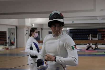 Fencers Participate Training Fellow Mexican Fencer Editorial Stock ...