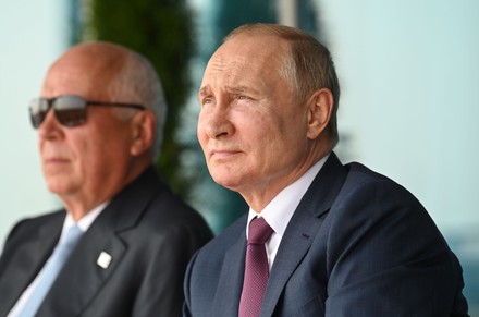 Russian President Vladimir Putin R Rostec Editorial Stock Photo - Stock ...