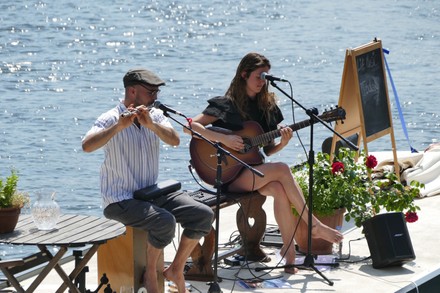 Onion Music Barge Entertains People Along Editorial Stock Photo - Stock ...