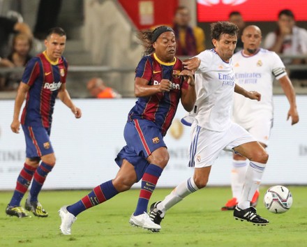 El Clasico Legends match in Tel Aviv, Israel - 20 Jul 2021 Stock ...