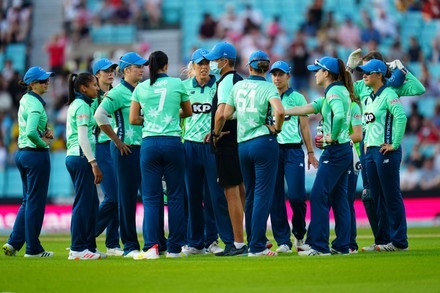 Grace Gibbs Oval Invincibles Women Celebrates Editorial Stock Photo ...