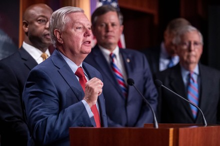 Us Republican Senator South Carolina Lindsay Editorial Stock Photo ...