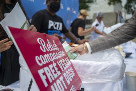 Peta Holds Their Annual Congressional Veggie Editorial Stock Photo ...