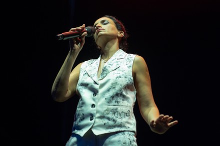 Israeli Singer Noa Achinoam Nini Performing Editorial Stock Photo ...