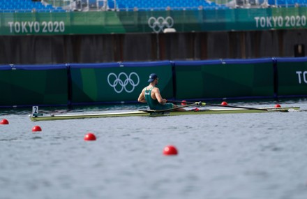 Rowing Athletes Train Olympic Games Sea Editorial Stock Photo - Stock ...