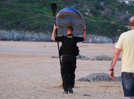 Man Has Drowned While Paddle Boarding Editorial Stock Photo - Stock ...