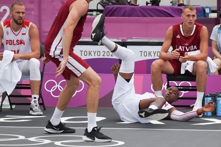 Olympic Games 2020 3x3 Basketball, Tokyo, Japan - 24 Jul 2021 Stock ...