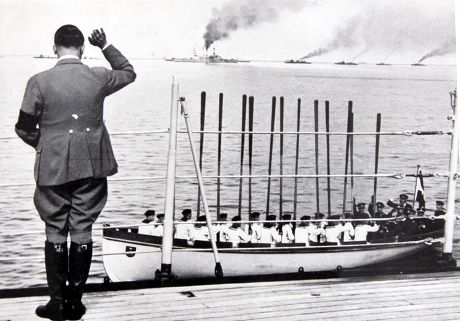 Adolf Hitler Saluting Navy Germany Editorial Stock Photo - Stock Image ...
