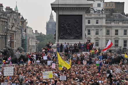 World Wide Rally For Freedom, London, UK - 24 Jul 2021 Stock Pictures ...