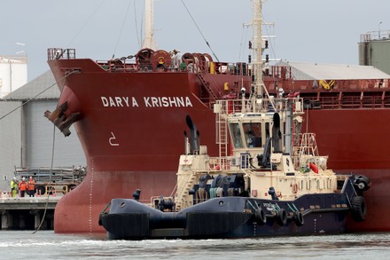 Bulk Carrier Mv Darya Krishna Docks Editorial Stock Photo - Stock Image ...