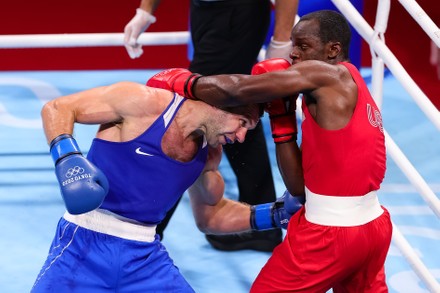 Troy Isley Usa Throws Punch During Editorial Stock Photo - Stock Image ...