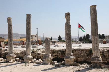 View Archaeological Site Palestinian Village Sabastiya Editorial Stock ...