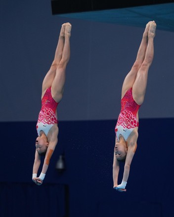 Japan Tokyo Oly Diving Women's Synchronized 10m Platform Final - 27 Jul ...