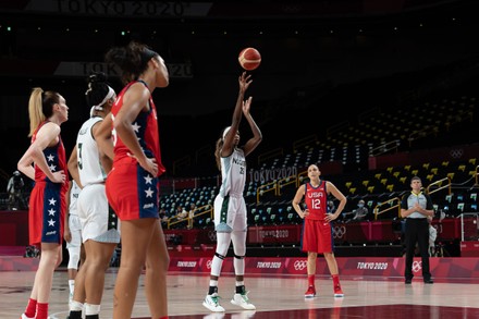 Victoria Macaulay Team Nigeria Shoots During Editorial Stock Photo ...