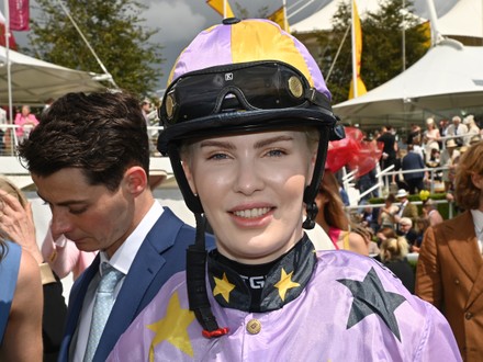 Thea Gosden Hood Before Riding She Editorial Stock Photo - Stock Image ...