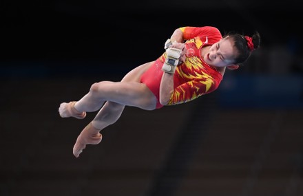 Tang Xijing China Competes Vault Artistic Editorial Stock Photo - Stock ...