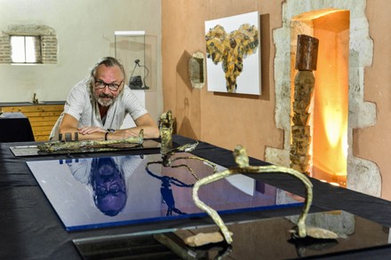Hans Bouman Dutch Painter Sculptor Confirms Editorial Stock Photo ...