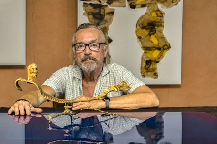 Hans Bouman Dutch Painter Sculptor Confirms Editorial Stock Photo ...