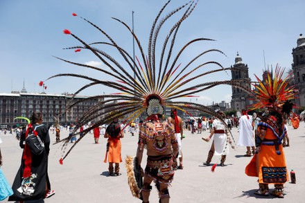 250 696th anniversary of the founding of tenochtitlan Stock Pictures ...