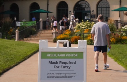 Large Sign Warning That Mask Required Editorial Stock Photo - Stock ...