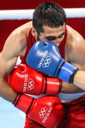 Mirazizbek Mirzakhalilov Uzbekistan Competes During Boxing Editorial ...