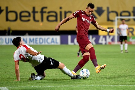 Valentin Costache Winger Cfr Cluj Action Editorial Stock Photo - Stock ...