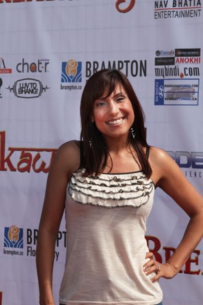 Uk Punjabi Singer Veronica On Red Editorial Stock Photo - Stock Image ...