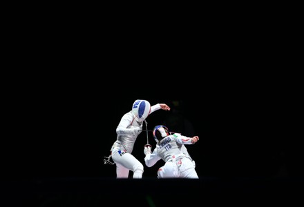 __COUNT__ Japan Tokyo Oly Fencing Foil Team - 29 Jul 2021 Stock ...