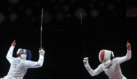 __COUNT__ Japan Tokyo Oly Fencing Foil Team - 29 Jul 2021 Stock ...