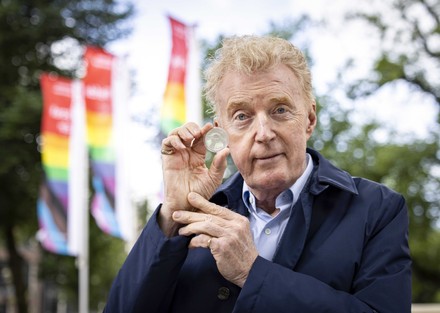 Dutch Comedian Andre Van Duin Poses Editorial Stock Photo - Stock Image ...