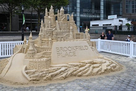 Tallest Sandcastle New York City By Editorial Stock Photo - Stock Image ...
