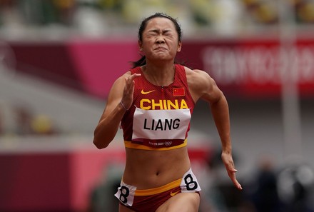 Liang Xiaojing China Competes During Womens Editorial Stock Photo ...