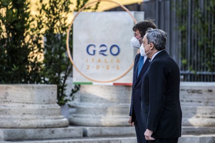 G20 meeting of the Ministers of Culture in the Colosseum, Rome, Italy ...