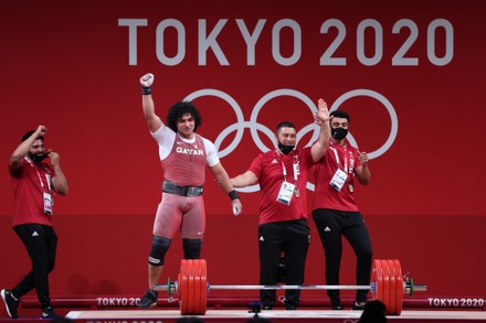 __COUNT__ Japan Tokyo Oly Weightlifting Men's 96kg - 31 Jul 2021 Stock ...