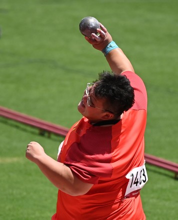 Japan Tokyo Oly Athletics Women's Shot Put Final - 01 Aug 2021 Stock ...