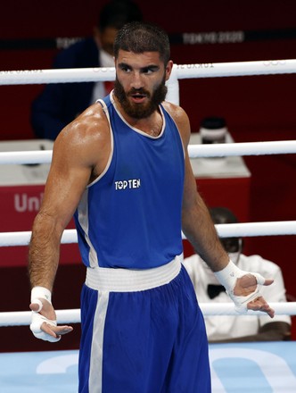 Mourad Aliev France Reacts During His Editorial Stock Photo - Stock ...