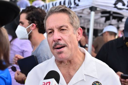 'Down with the Chains' Rally, Miami, Florida, USA - 31 Jul 2021 Stock ...