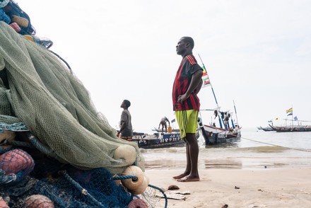 Artisanal Fishing Season Ghanaian Waters Resumes Editorial Stock Photo ...