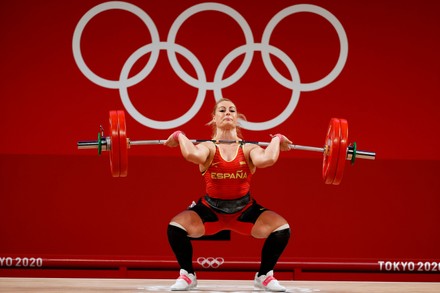 Lidia Valentin Perez Spain Lifts 122kg Editorial Stock Photo - Stock ...