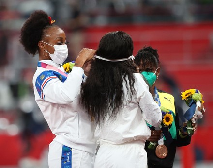 Gold Medalist Jasmine Camachoquinn Puerto Rico Editorial Stock Photo ...