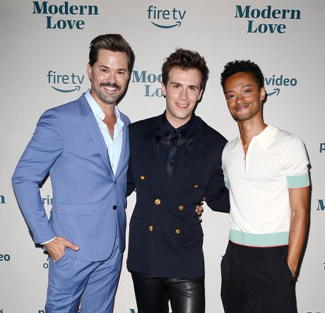 Andrew Rannells Zane Pais Marquis Rodriguez Editorial Stock Photo ...