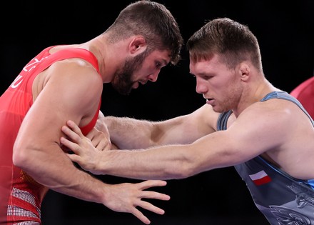 Olympic Games 2020 Wrestling, Tokyo, Japan - 03 Aug 2021 Stock Pictures ...