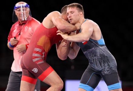 Olympic Games 2020 Wrestling, Tokyo, Japan - 03 Aug 2021 Stock Pictures ...