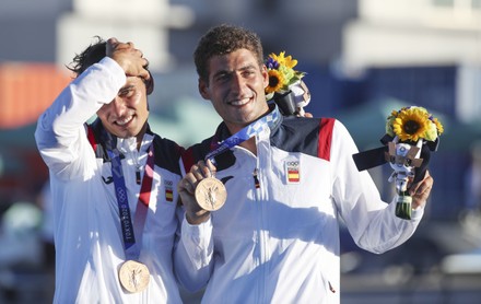 Bronze Medalists Nicolas Rodriguez Garciapaz R Editorial Stock Photo ...