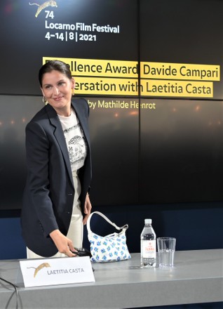 Laetitia Casta Conversation Excellence Award Davide Editorial Stock ...